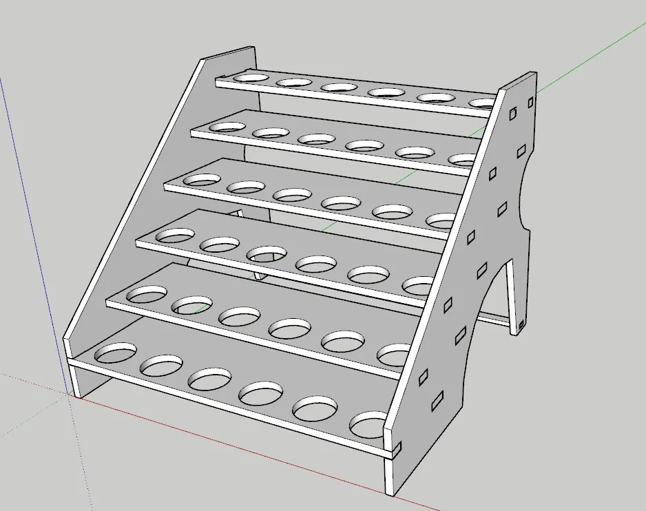 Vallejo paint holder by galeone.gianfranco1 - MakerWorld