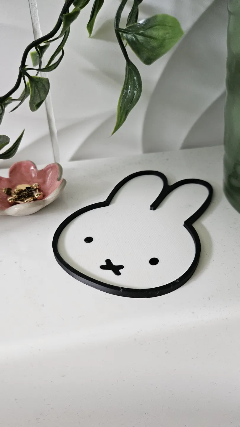 Miffy cup plate accessories by Marimo Hoshi - MakerWorld