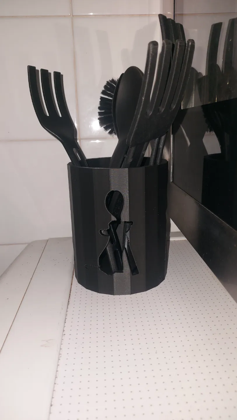Ratatui Ratatouille kitchen tools organizer by RandomGuy - MakerWorld