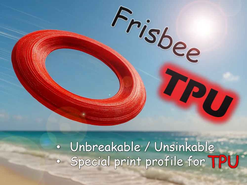 Frisbee TPU - Free 3D Print Model - MakerWorld