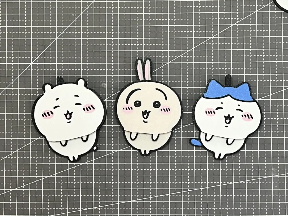 Chiikawa Trio Articulated Fidget Toy Keychain by googolplex MakerWorld ...