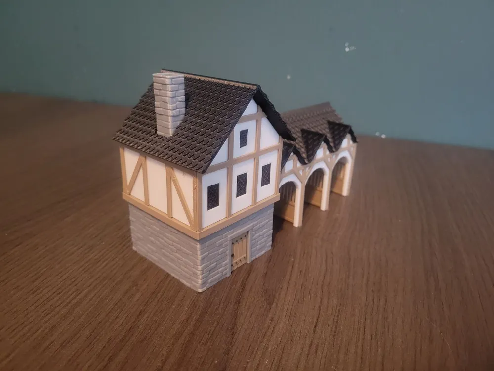 Medieval stable by mac93 MakerWorld: Download Free 3D Models