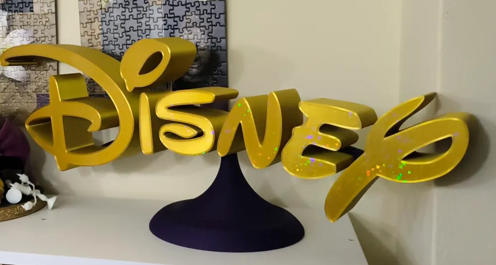 Disney-style Magic Floating Sign by 3D Time Lab - MakerWorld