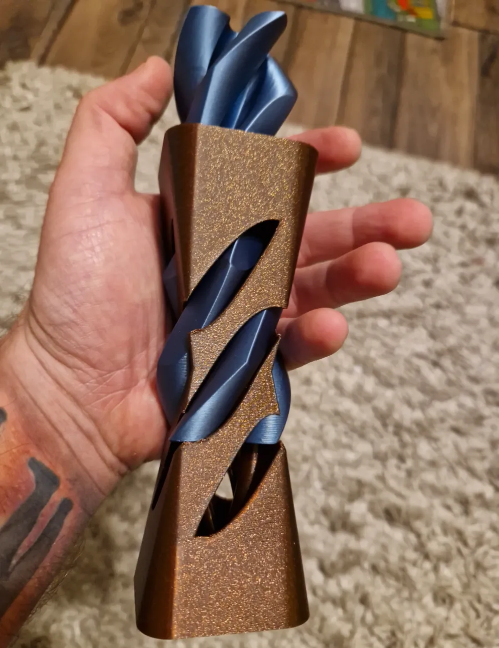 Spiral fidget toy / spiral fidget cone by Mlmajonez - MakerWorld