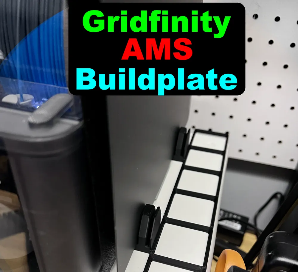 Gridfinity BasePlate AMS Holder Remixed by zane12_ - MakerWorld