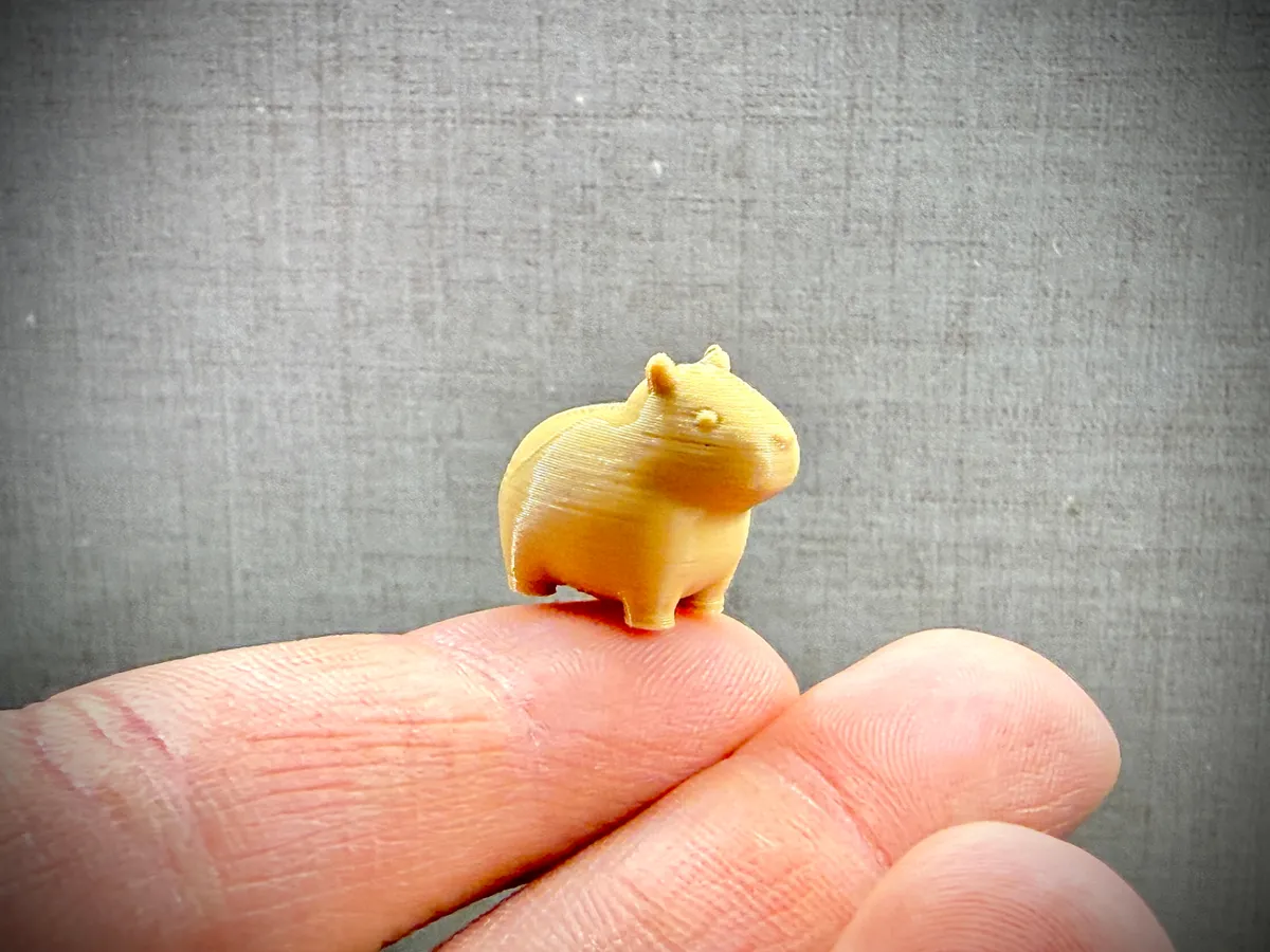 Mini Capybara - Free 3D Print Model - MakerWorld