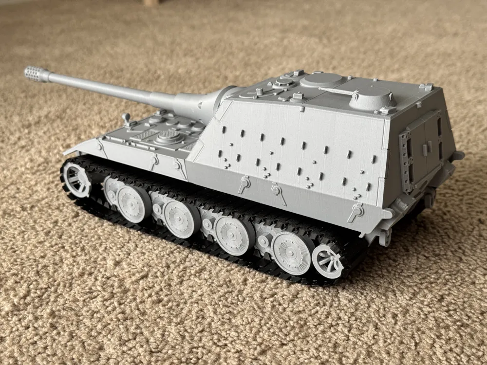 Jagdpanzer E100 Super Heavy Tank Destroyer 1:35 by Bavaria_3D Tanks MakerWorld: Download Free 3D ...