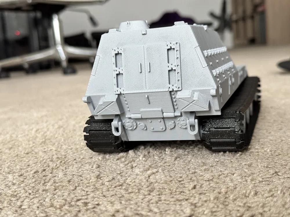 Jagdpanzer E100 Super Heavy Tank Destroyer 1:35 by Bavaria_3D Tanks ...