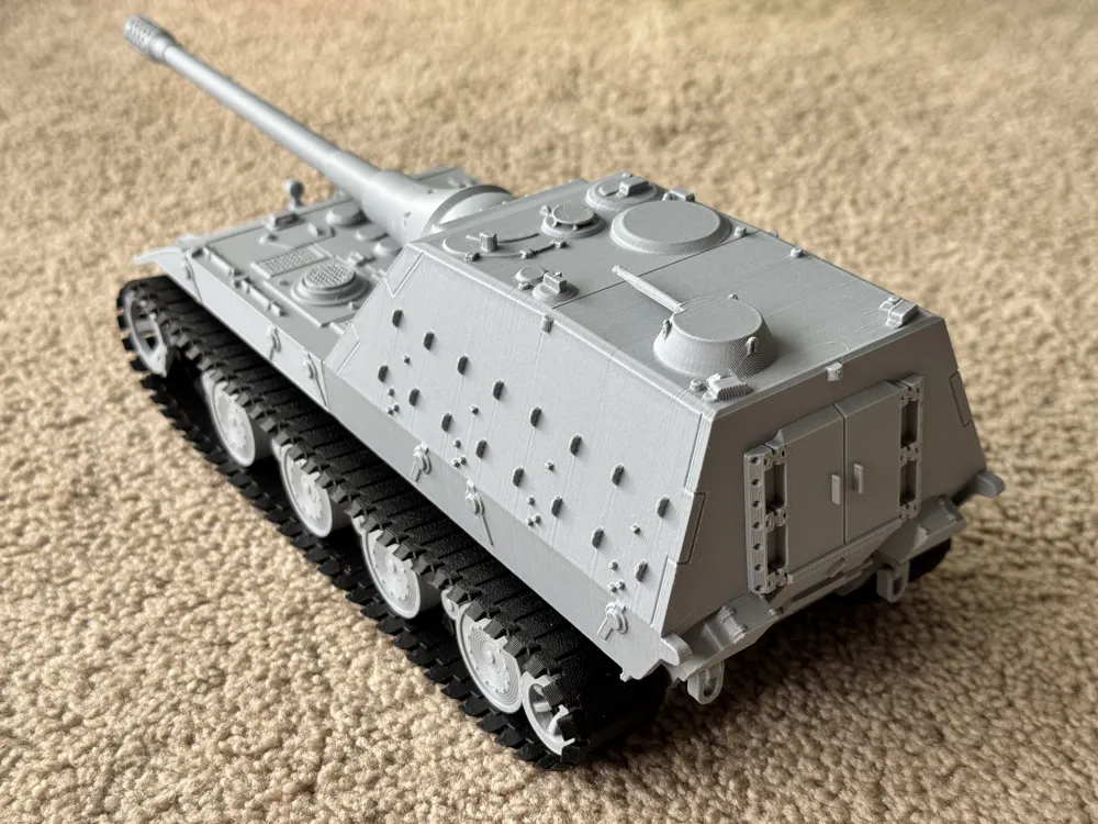 Jagdpanzer E100 Super Heavy Tank Destroyer 1:35 by Bavaria_3D Tanks MakerWorld: Download Free 3D ...