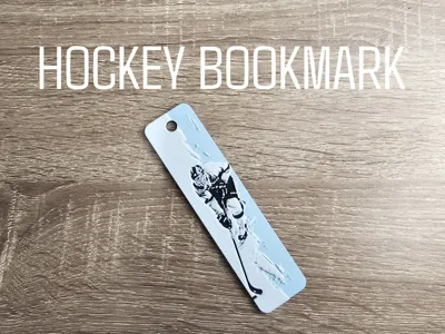 Bookmark - Hockey HUEFORGE by CoNcLuZiOn - MakerWorld