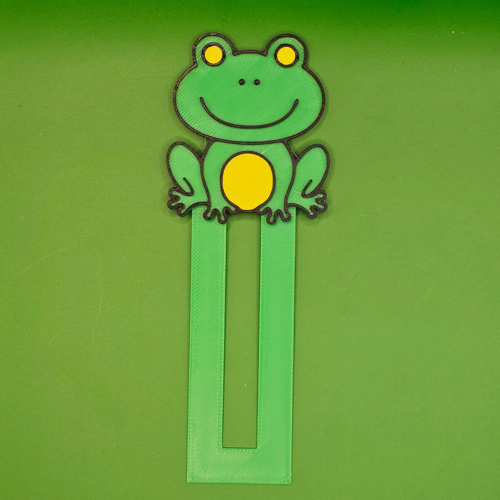 FROG - BOOKMARK by 3DSloth97 - MakerWorld