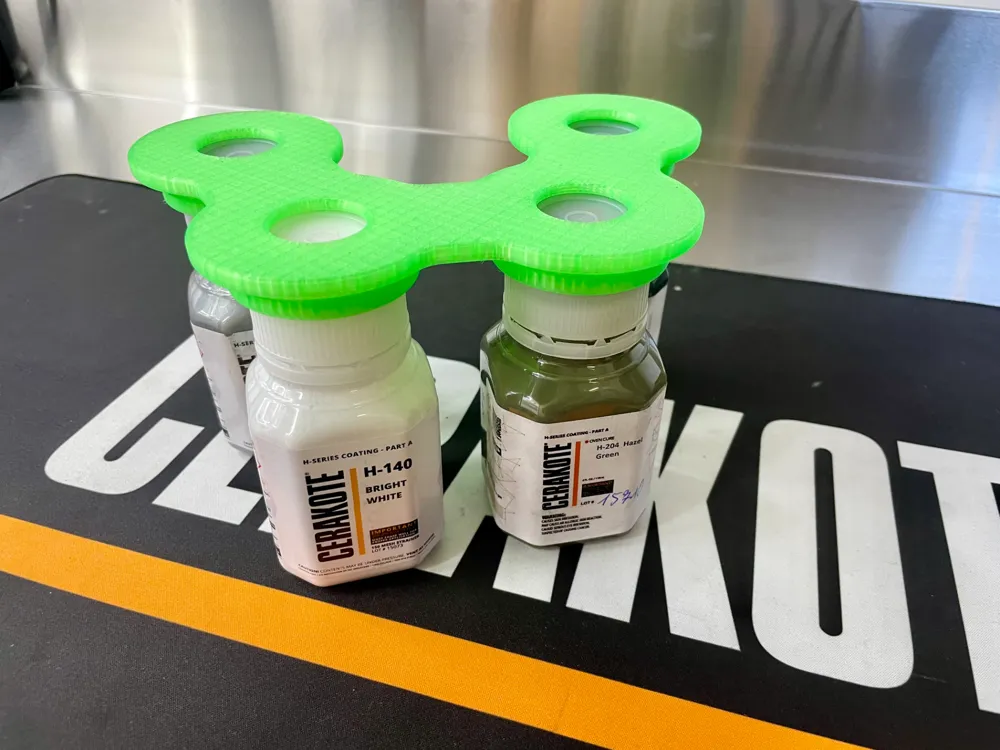 Cerakote Paint Shaker Adapter by LmzeeMakerWorld: Download Free 3D Models