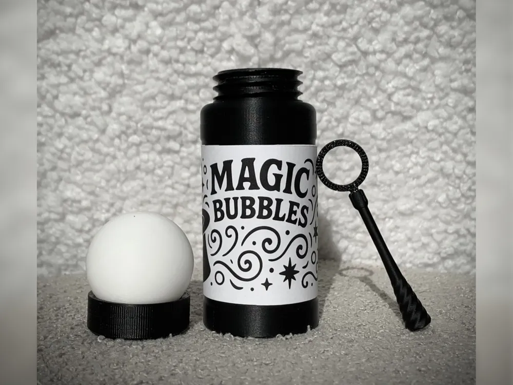 Bubble to Ball Magic Trick by The Cupcake Guy MakerWorld: Download Free ...