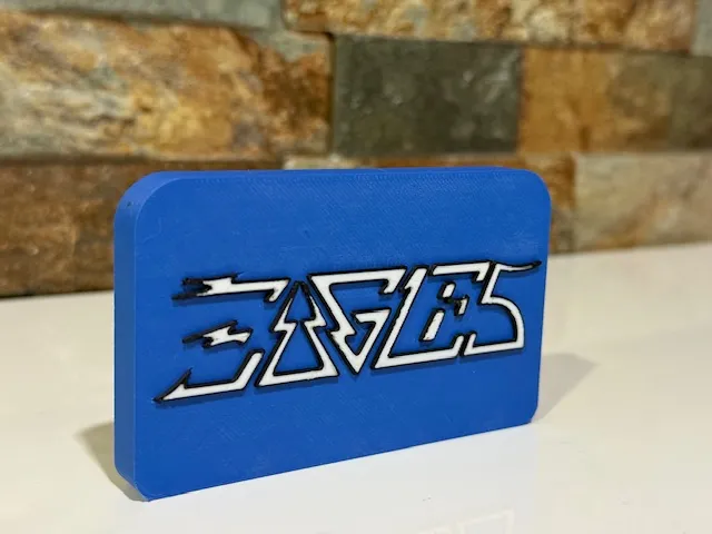 Eagles Band Logo – Classic Rock Art | 3D WallArt - Free 3D Print Model ...