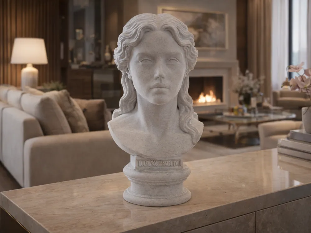 Classical Bust Statue | Decorative Sculpture - Free 3D Print Model ...