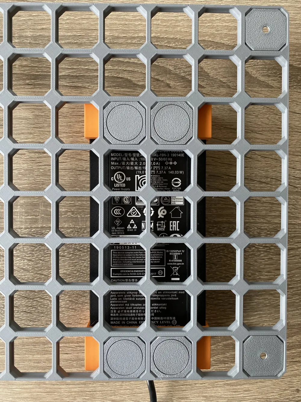 LG Power Brick Mount Opengrid Multiconnect - Free 3D Print Model ...