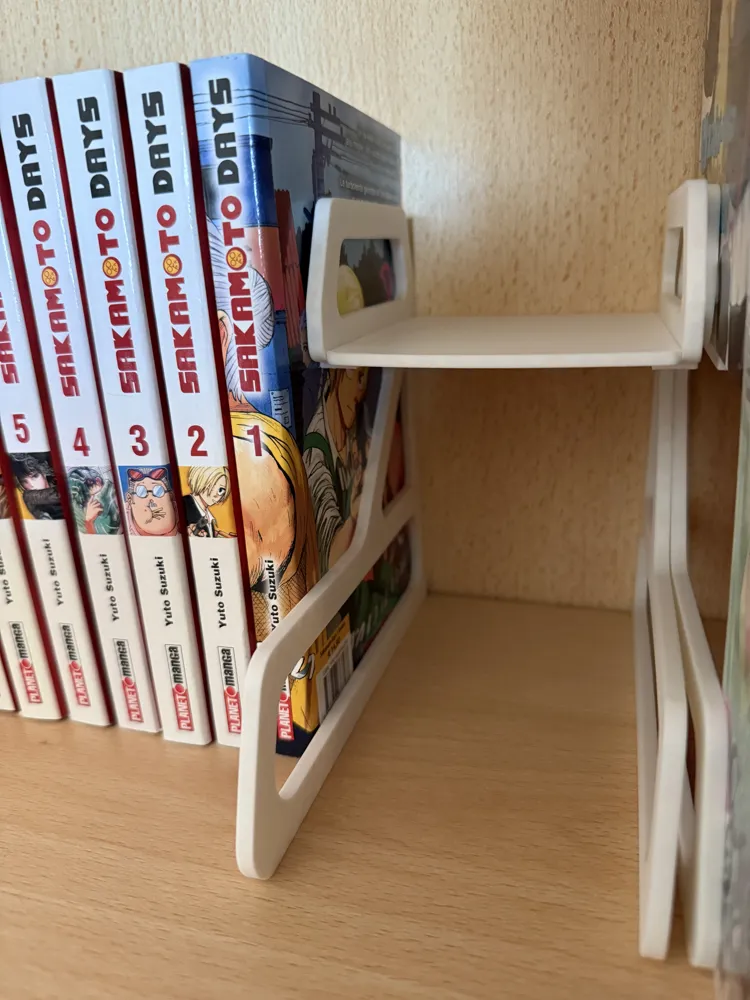 manga stand and book display by Andr3d MakerWorld: Download Free 3D Models