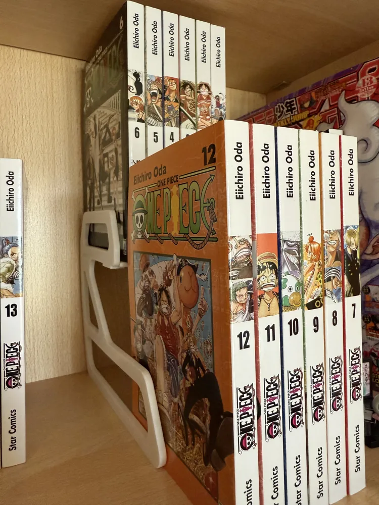 manga stand and book display by Andr3d MakerWorld: Download Free 3D Models