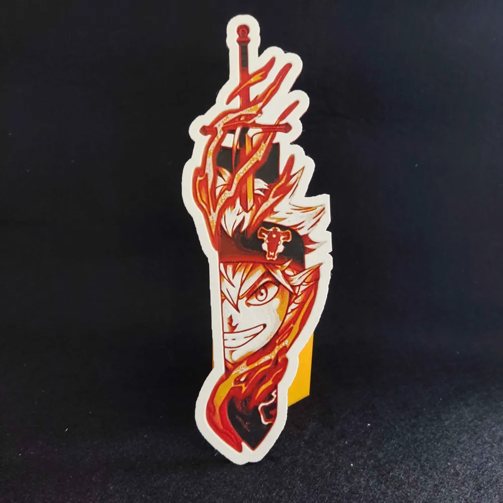 Black Clover Asta Sword Hueforge by FSE - MakerWorld