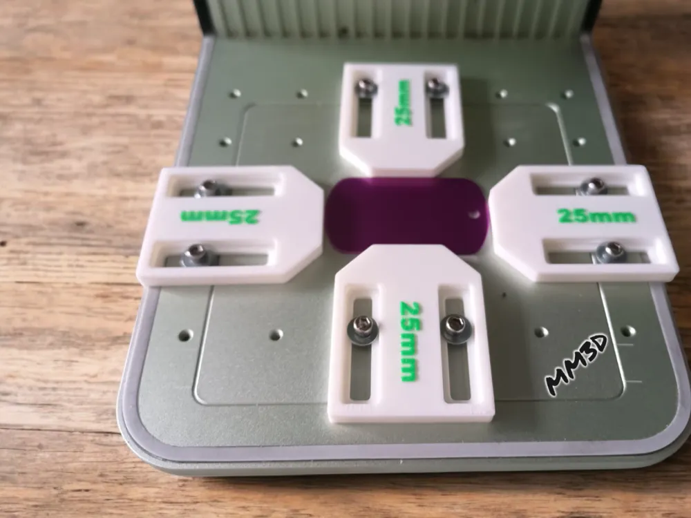 "Precision Jigs for xTool F1 & F1 Ultra & Others by Michele MM3D MakerWorld: Download Free 3D Models