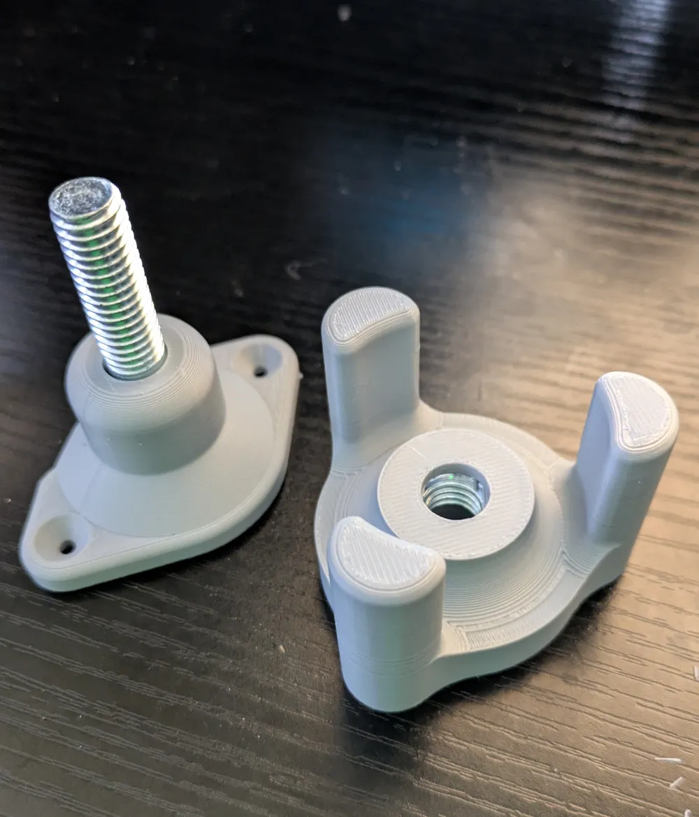 Floating Helmet Wall Mount | Invisible Mount by mikelb0013 MakerWorld ...