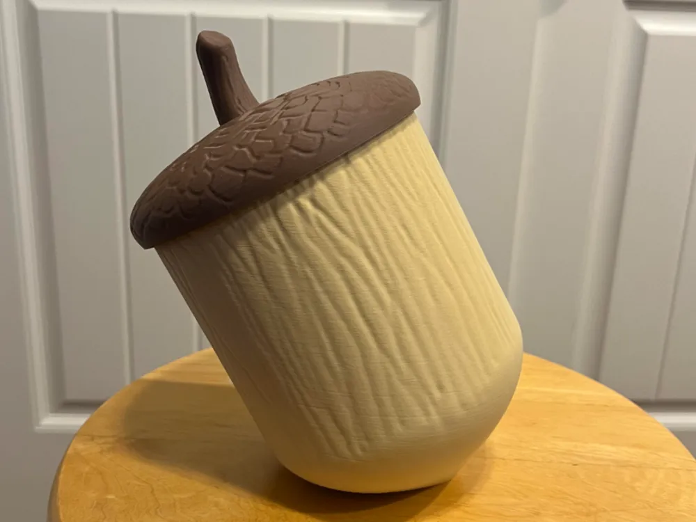 MTG COMMANDER ACORN DECK BOX SQUIRREL by thatcaddad - MakerWorld