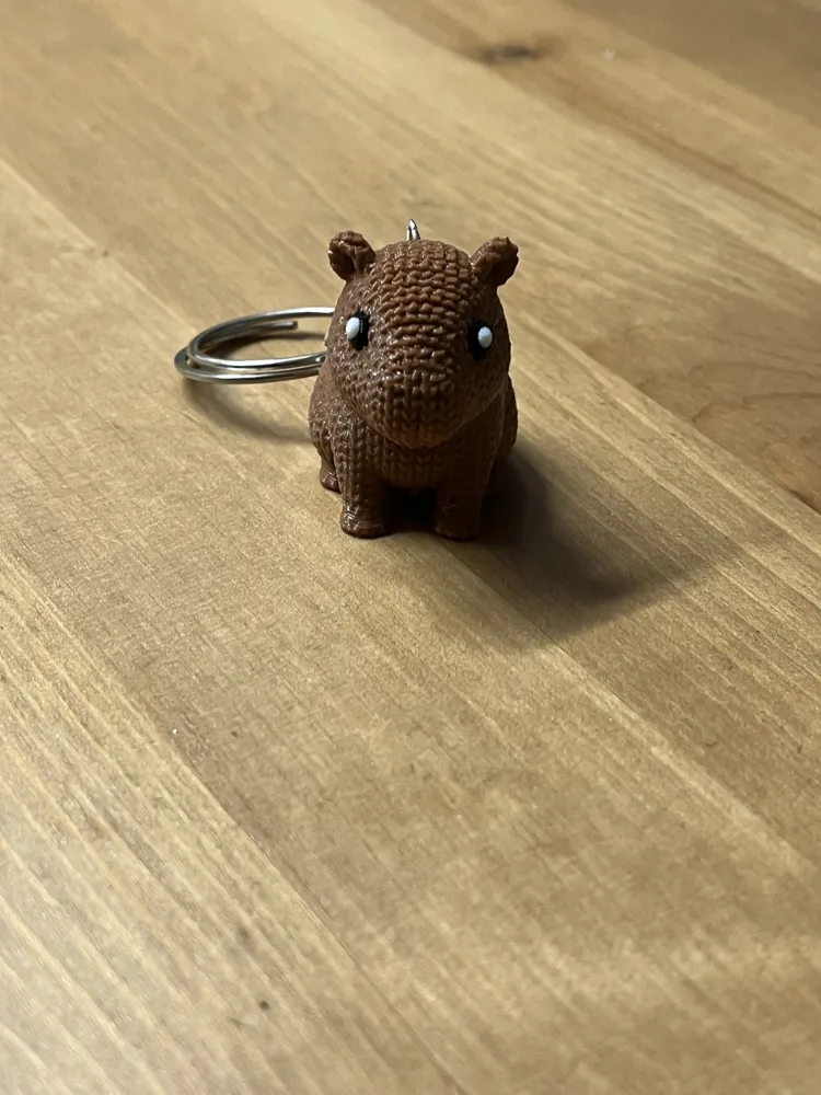 mini knitted capybara - Free 3D Print Model - MakerWorld