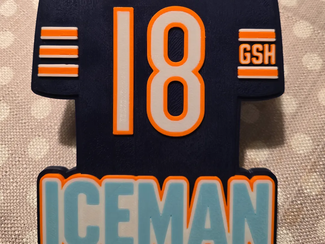 Caleb Williams ICEMAN Cadena Hype VERSIÓN 2 - Modelo de impresión 3D ...