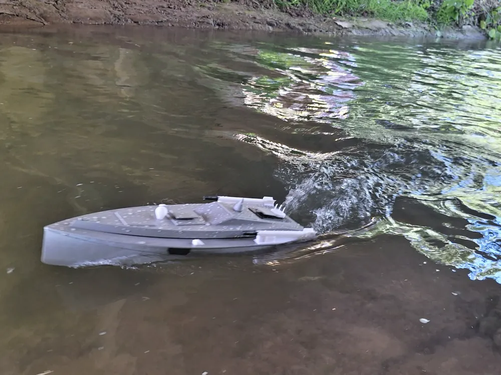Magura V7 USV RC Boat 1:15 scalemodel - Free 3D Print Model - MakerWorld