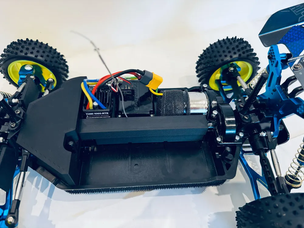 Tamiya TT-02B Propeller Shaft Mudguard by Felix MakerWorld: Download ...