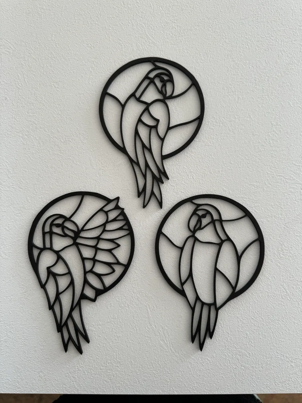 Parrots 2D Wall art by peterkova2 - MakerWorld