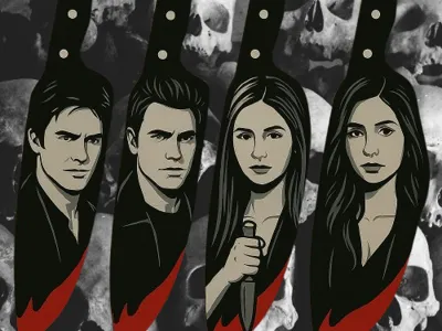 The Vampire Diaries Knife Set by 3DPrintsForYou MakerWorld: Download ...