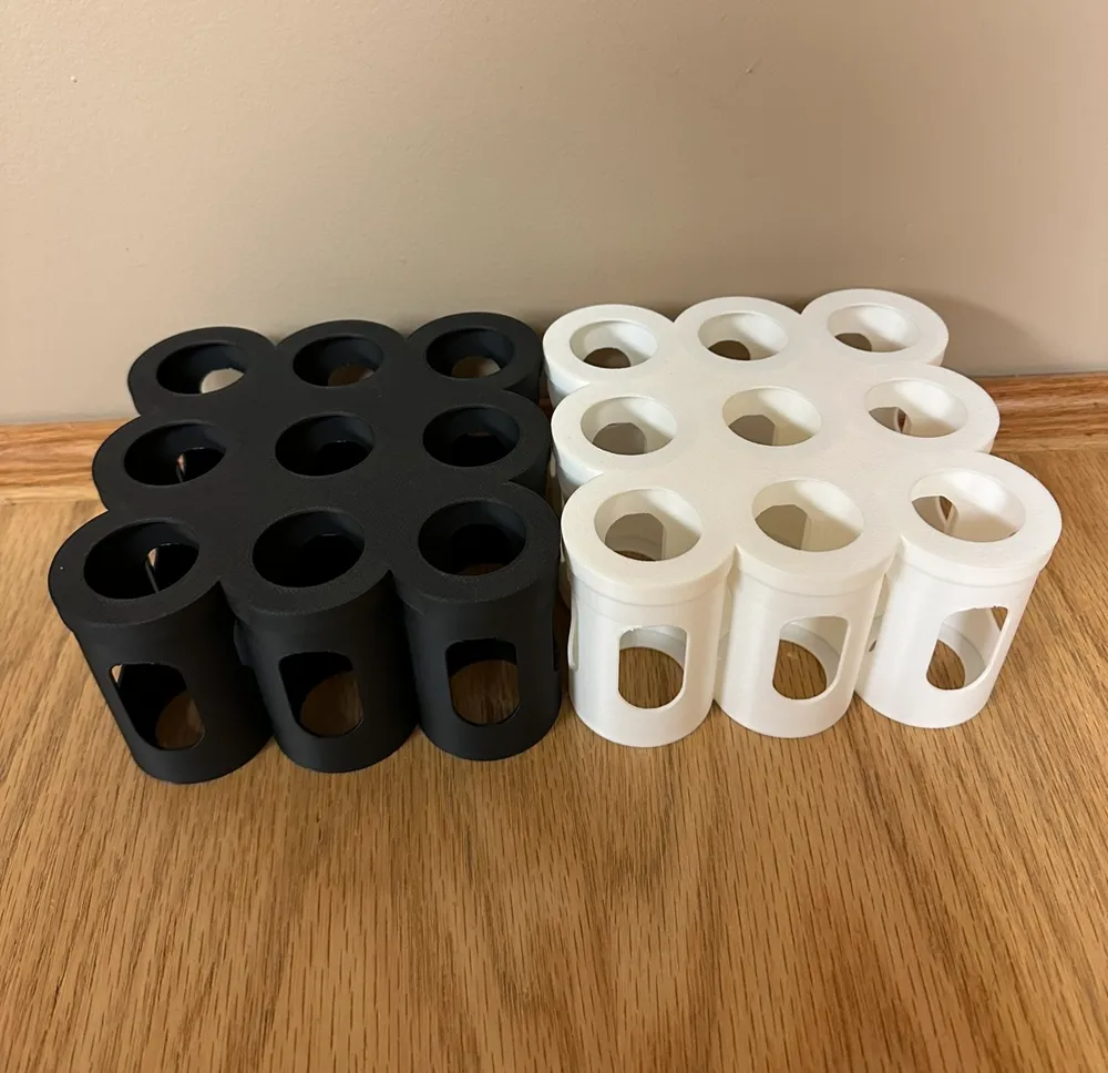 Silver Coin Organizer (up to 90 Silver coins) - Free 3D Print Model ...