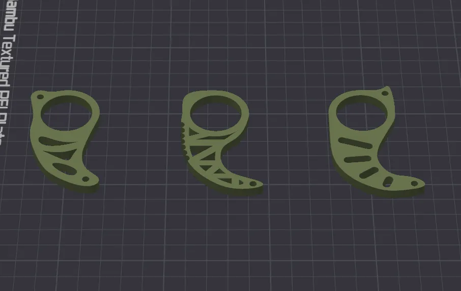 Keyrambit Keychain Fidget Spinner by Sascha Jensen - MakerWorld