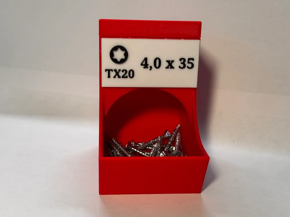 Screw Feeder Labels by kmoberg - MakerWorld