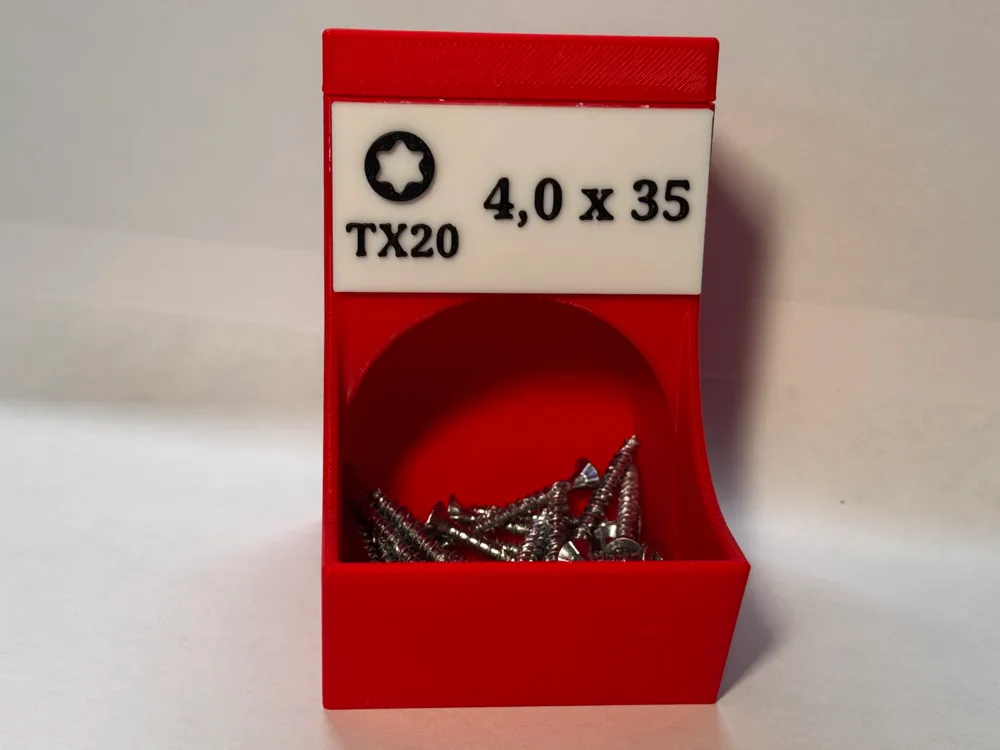 Screw Feeder Labels by kmoberg - MakerWorld