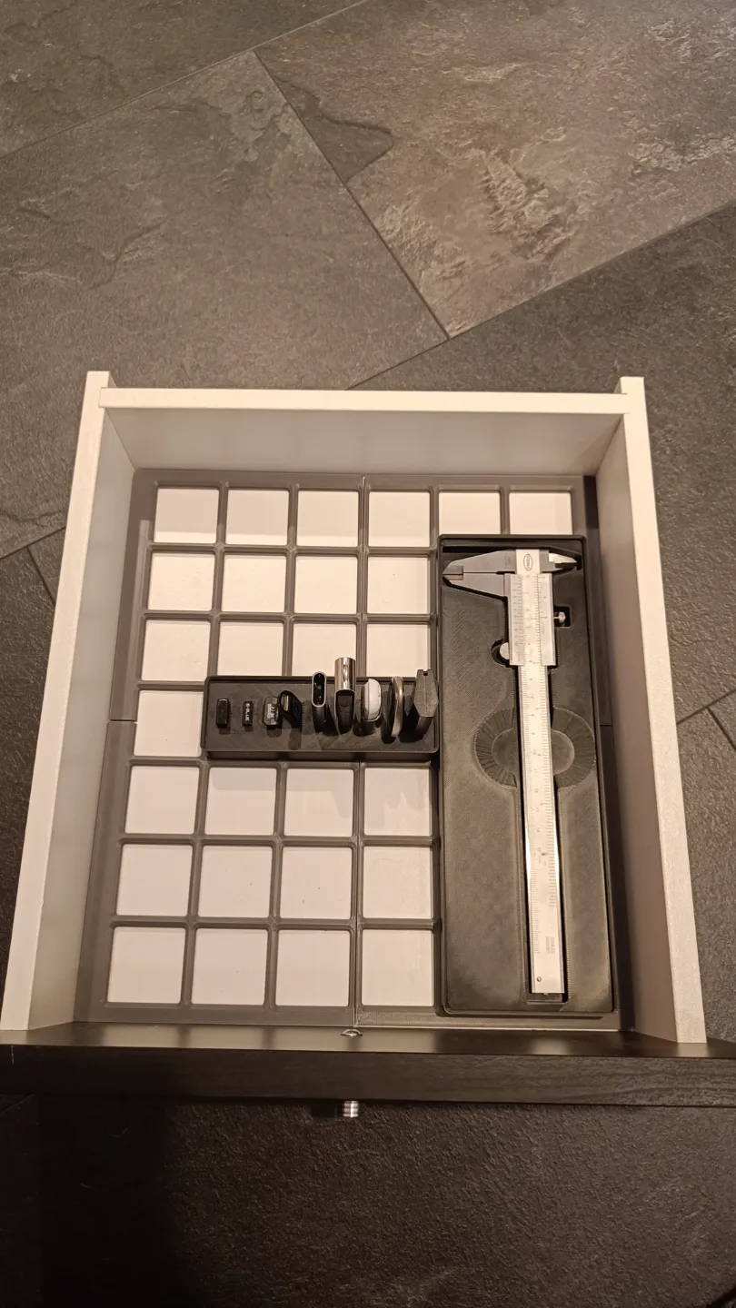IKEA Kallax Drawer Gridfinity Grid - Free 3D Print Model - MakerWorld