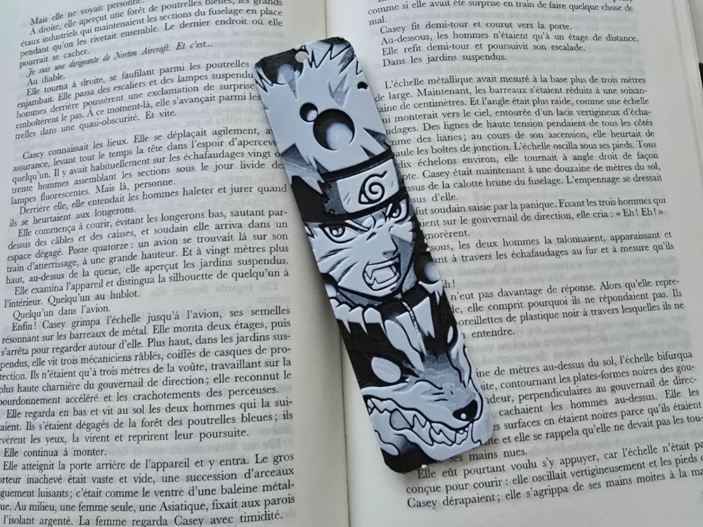 Bookmark Naruto by Kactus Fpv - MakerWorld