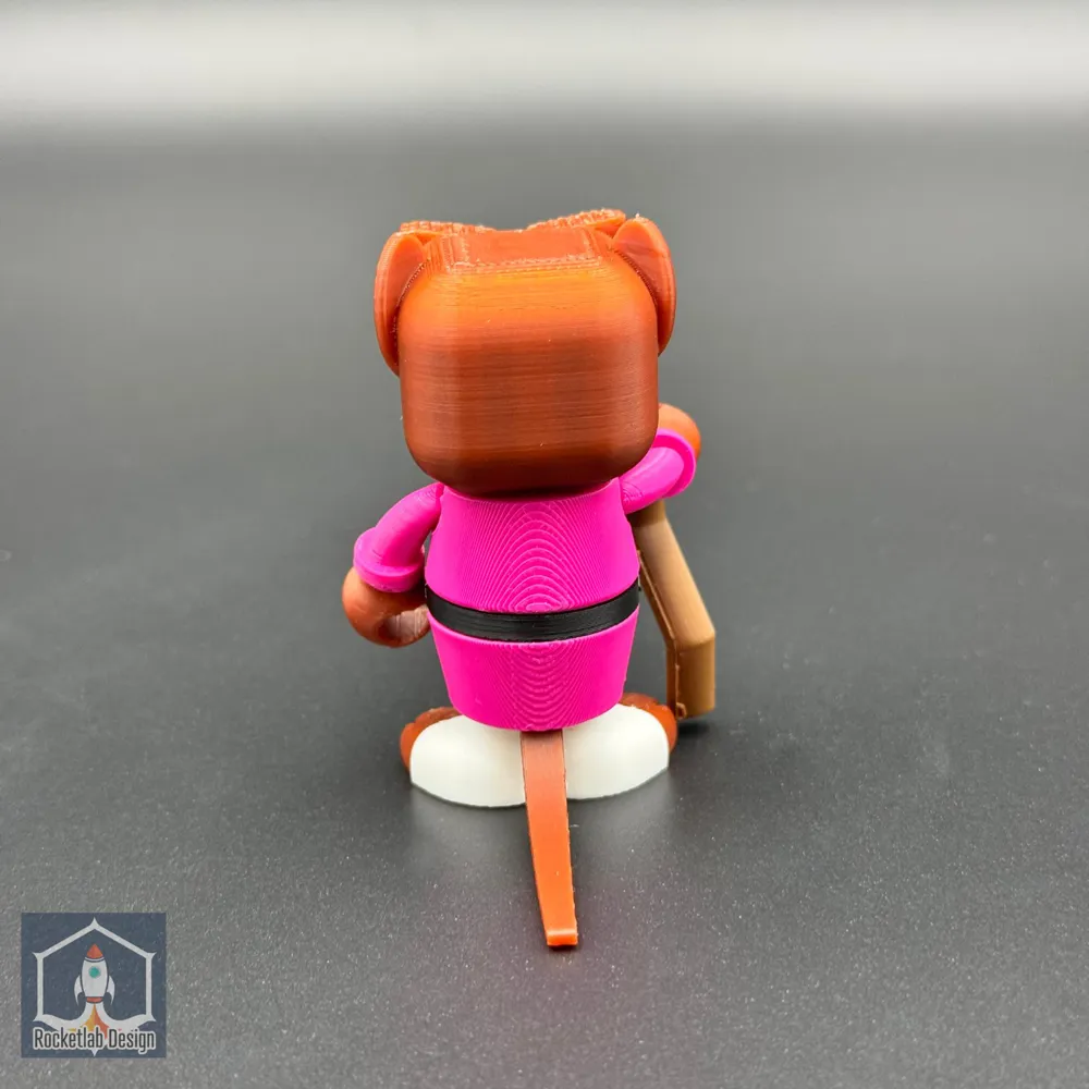 TMNT Master Splinter Cute Minifigure by Rocketlab Design MakerWorld ...