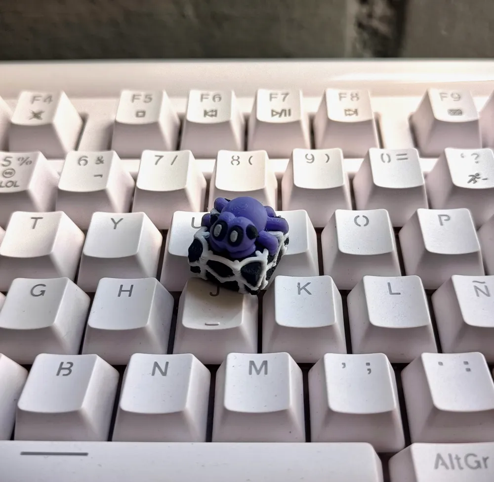 Halloween Spider keycap - mechanical keyboard - Free 3D Print Model ...