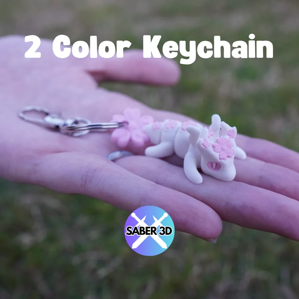 Mini Cherry Blossom Dragon - Free 3D Print Model - MakerWorld
