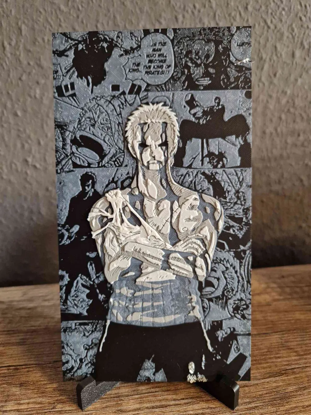 Hueforge - Zoro - Free 3D Print Model - MakerWorld