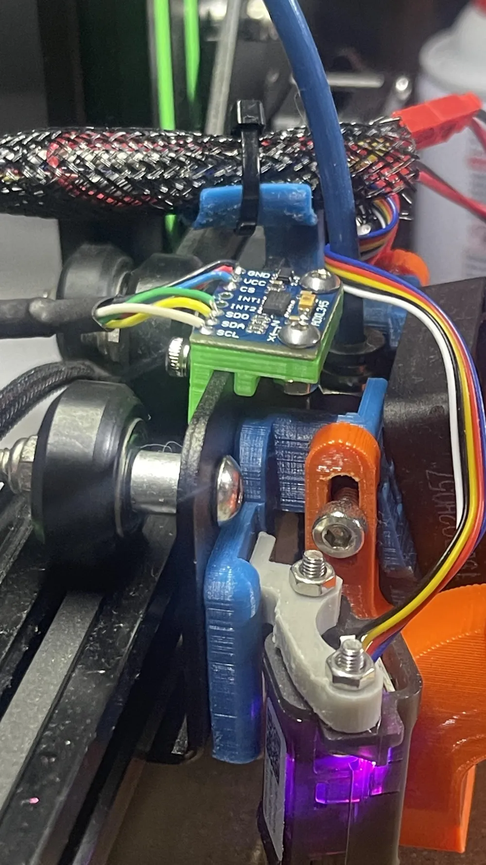 Ender 3 Pro ADXL345 Mount Input Shaper - Free 3D Print Model - MakerWorld