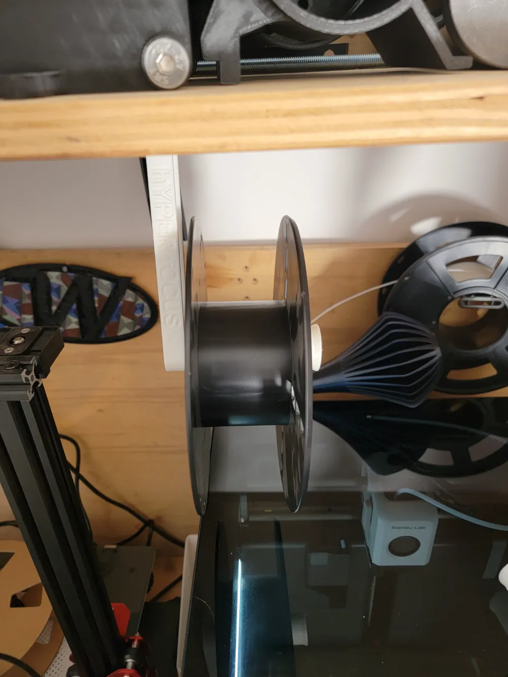 Filament Spool Hangers - Spool Holders - horizontal and vertical. by ...