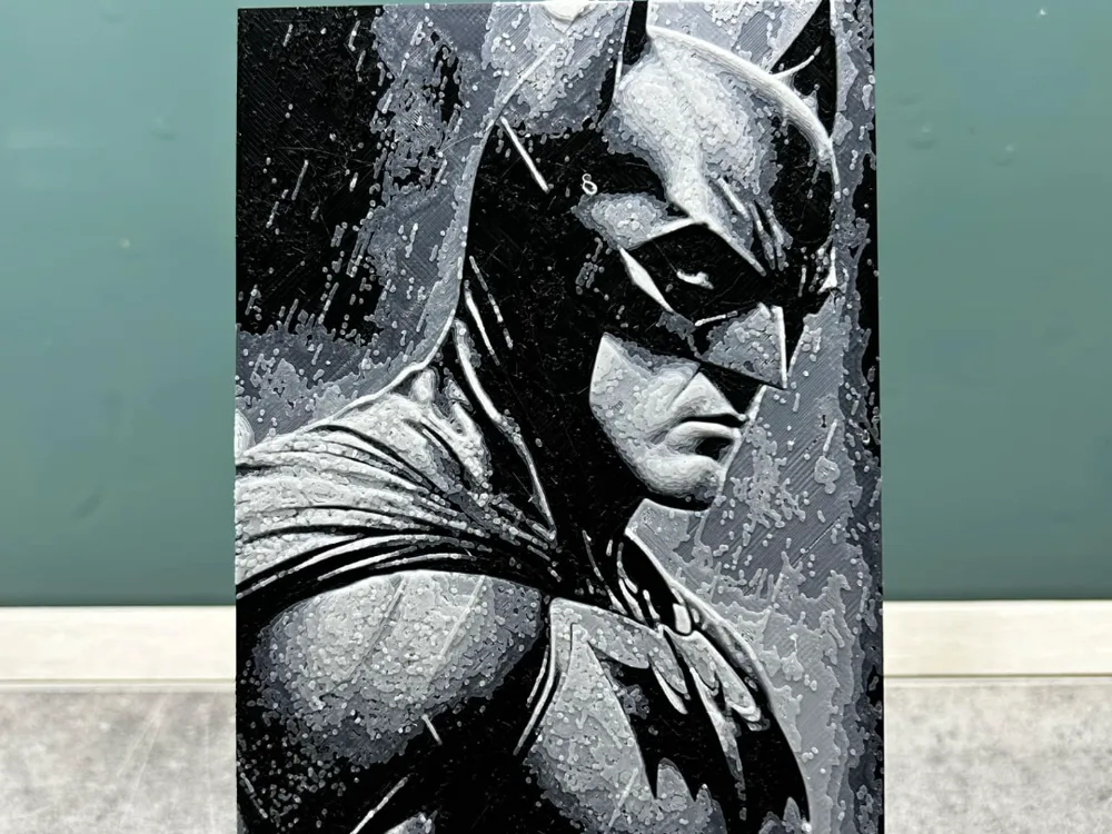 Batman - Hueforge by PokeGeorg - MakerWorld