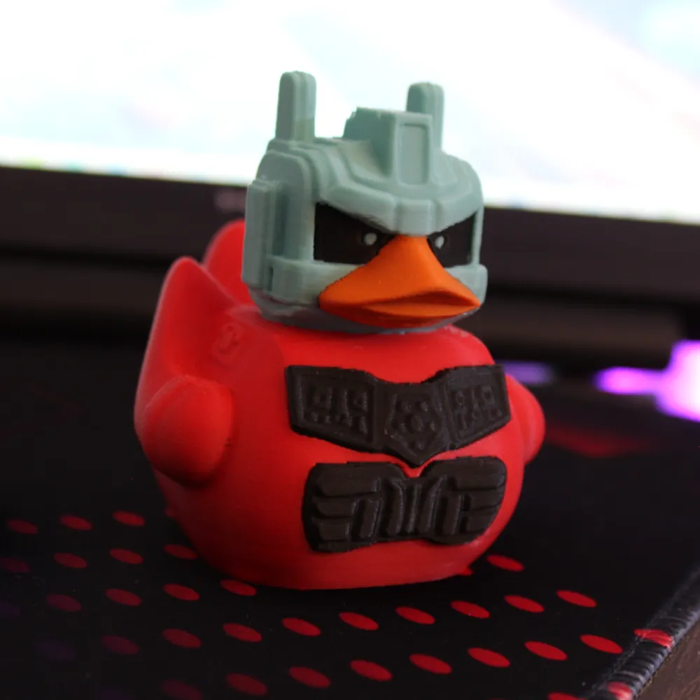 Optimus Prime Rubber Duck Transformers Movie Toy by johnnyTbird ...