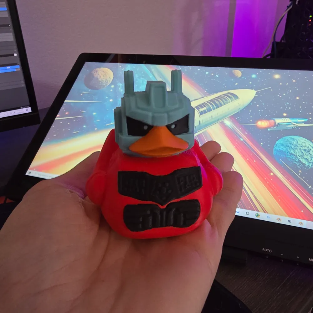 Optimus Prime Rubber Duck Transformers Movie Toy by johnnyTbird ...