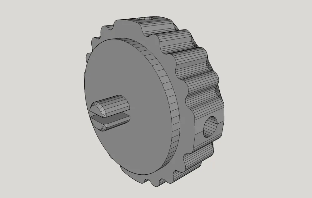 REAR Z AXIS SCREW DUST COVER by Jfyo MakerWorld: Download Free 3D Models