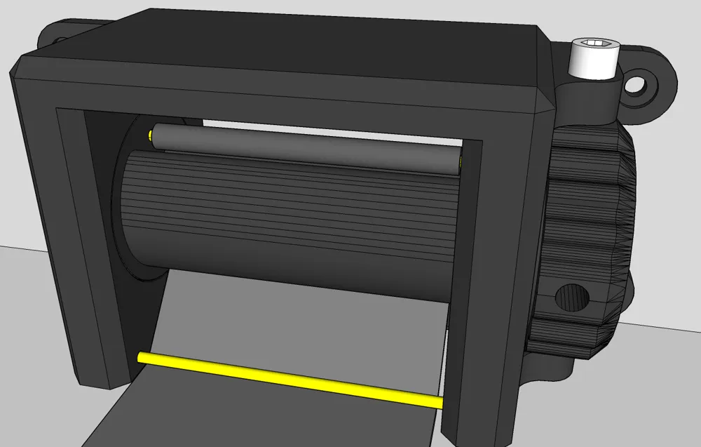 REAR Z AXIS SCREW DUST COVER by Jfyo MakerWorld: Download Free 3D Models