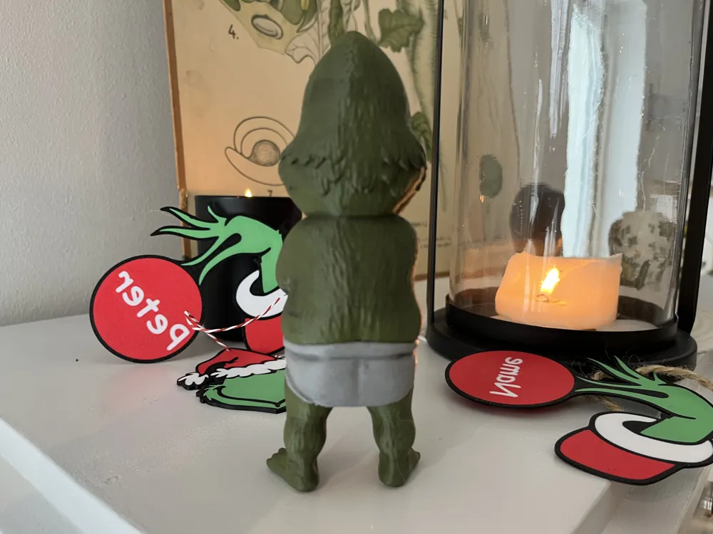 Fat Grinch- Christmas fat - Free 3D Print Model - MakerWorld